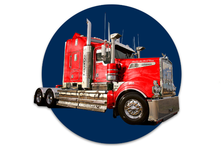 red truck cut out - Superchrome